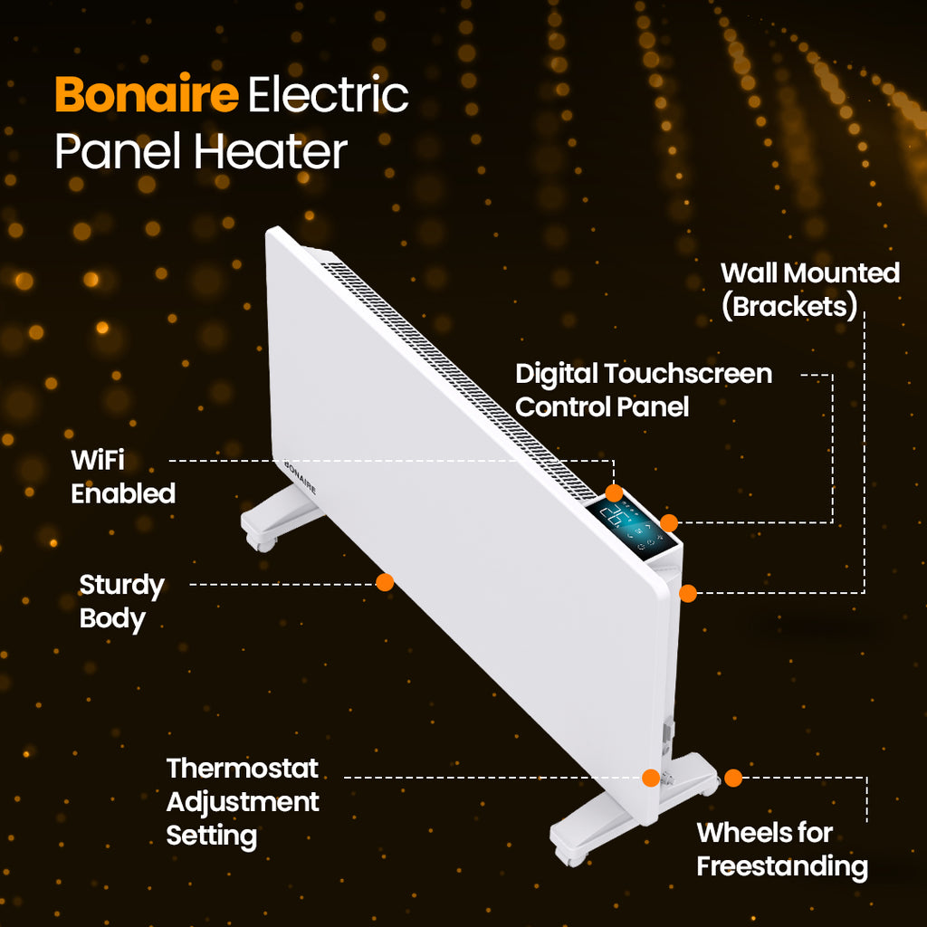 Bonaire 1000W Electric Panel Heater – Adelaide Furniture and Electrical