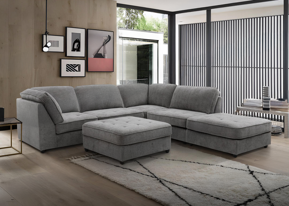 Sanctuary Modular Lounge – 6 Piece Suite – Adelaide Furniture and ...